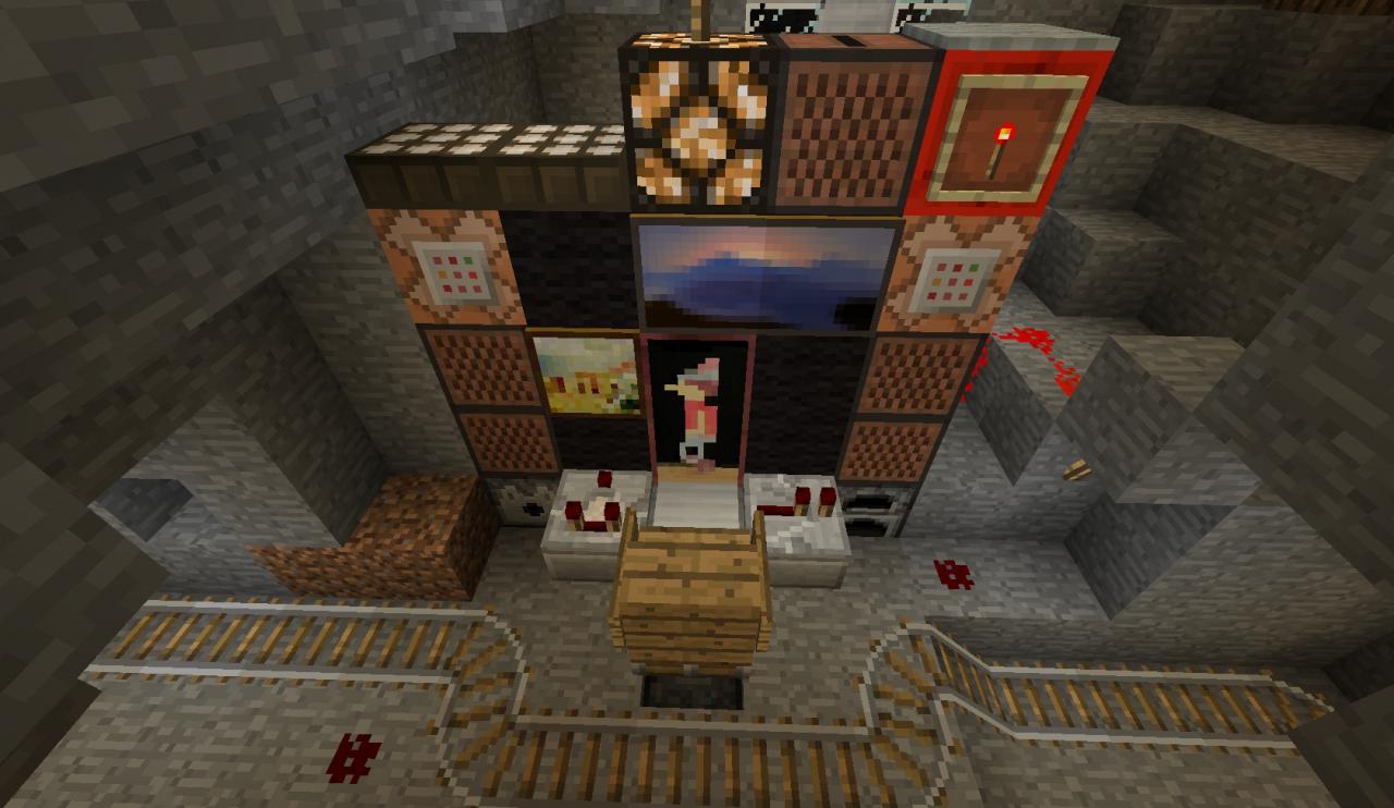 Gas Station & Corner Store Minecraft Map