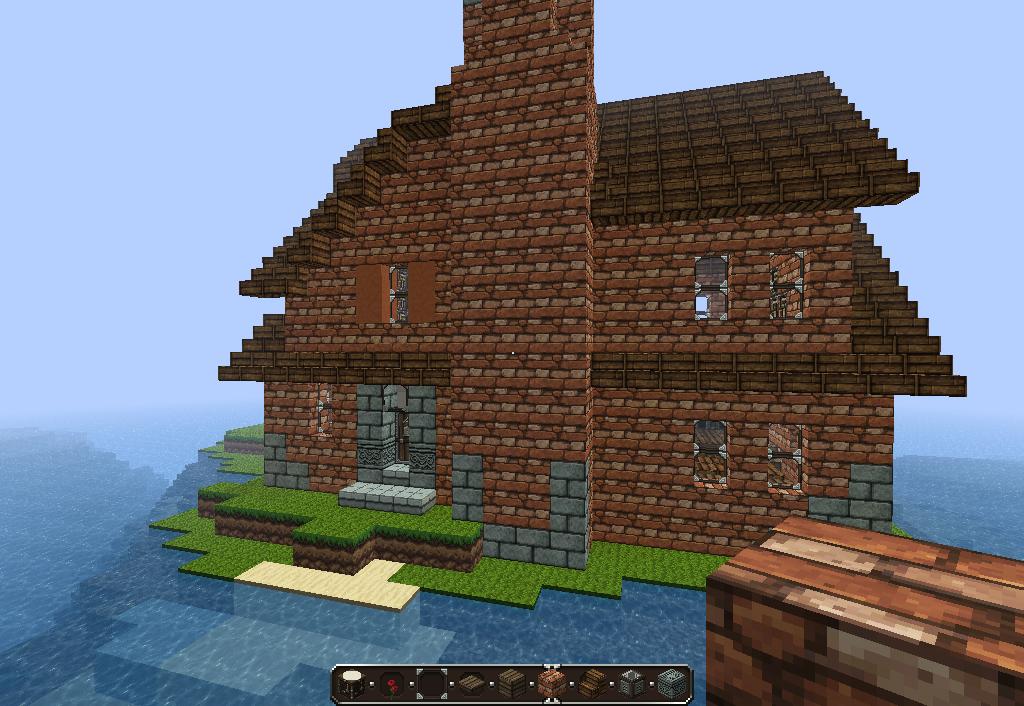 Medium-sized Rustic House Minecraft Map