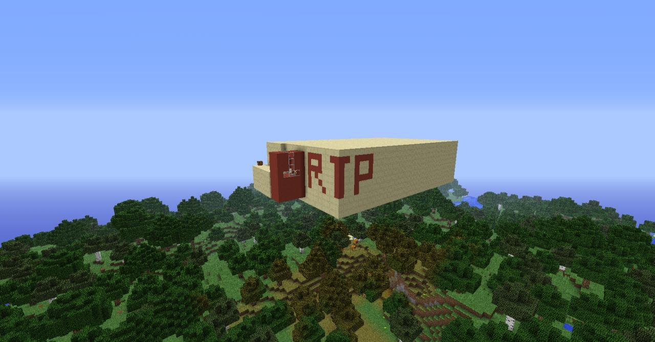RTP : Random Teleportation Minecraft Map