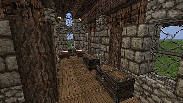 Larger Medieval House -Medieval Building Series- Minecraft Map