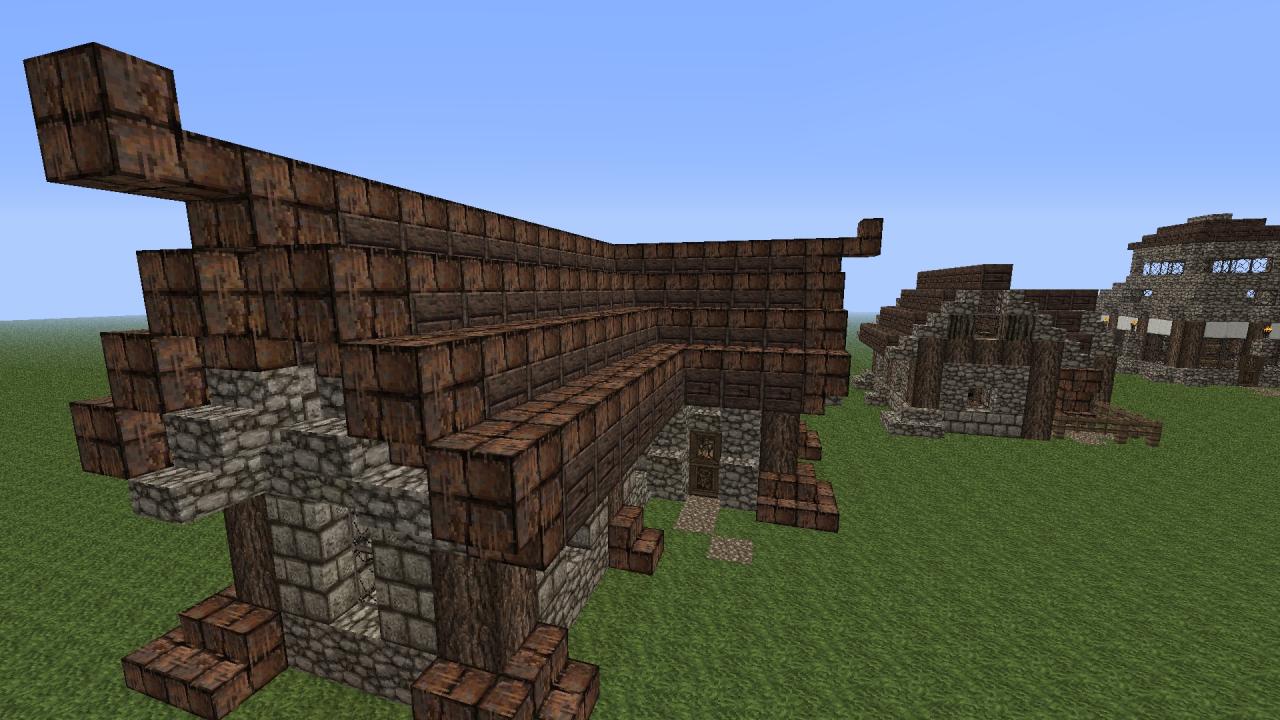 Larger Medieval House -Medieval Building Series- Minecraft Map