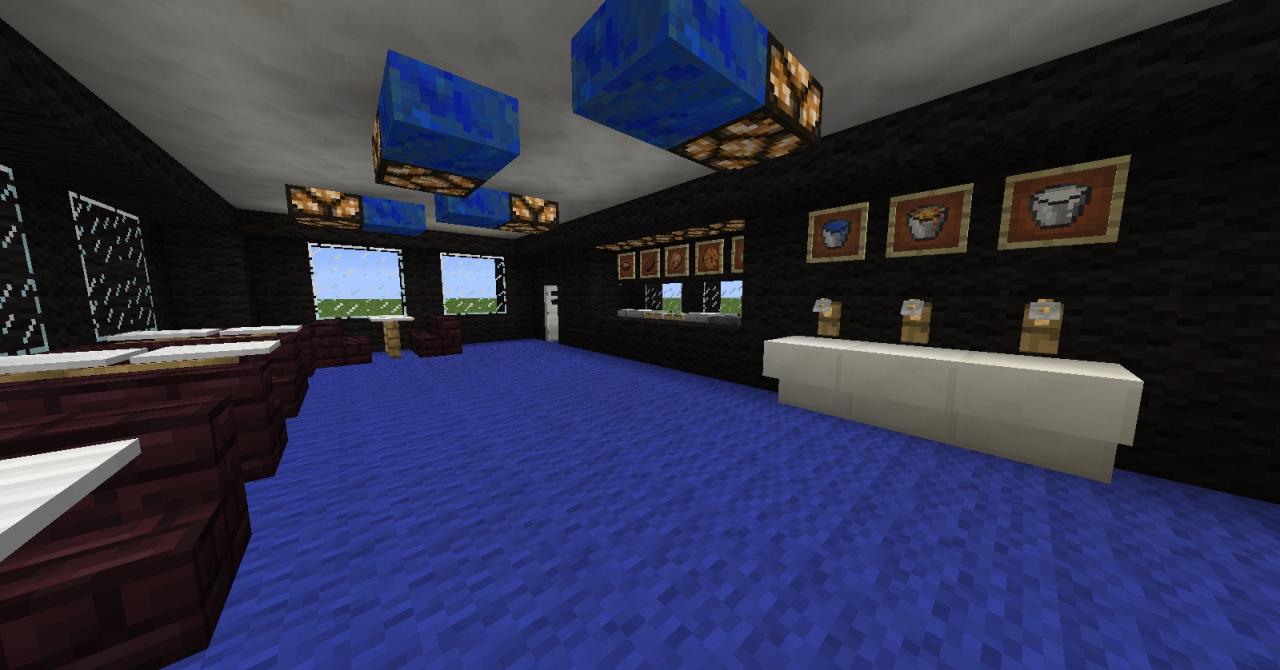 Modern Dinner Minecraft Map