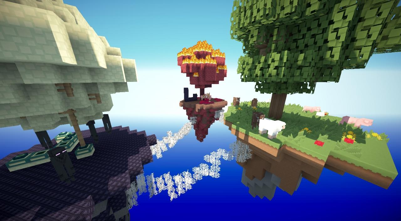 The Three Islands Minecraft Map