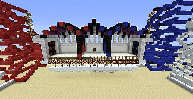 Tictactoe w/ mcedit schematic, auto win detection, reset button ...