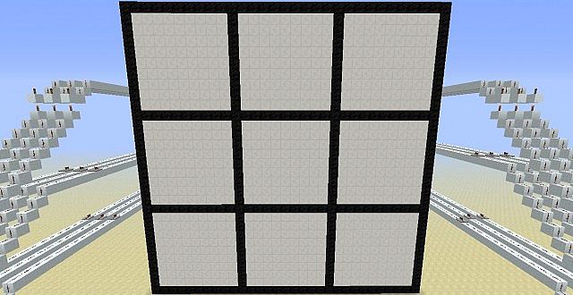 Tictactoe w/ mcedit schematic, auto win detection, reset button ...