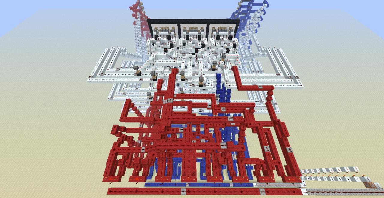 Tictactoe w/ mcedit schematic, auto win detection, reset button ...