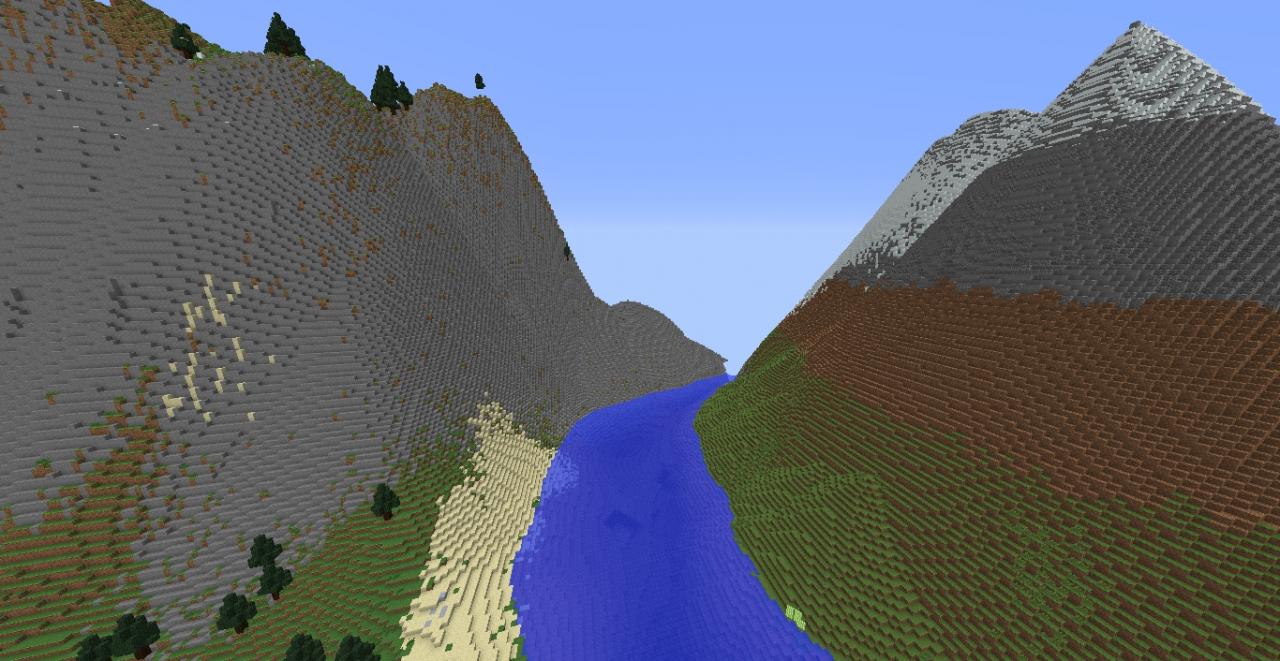 Joe Mountain!!!! Minecraft Map