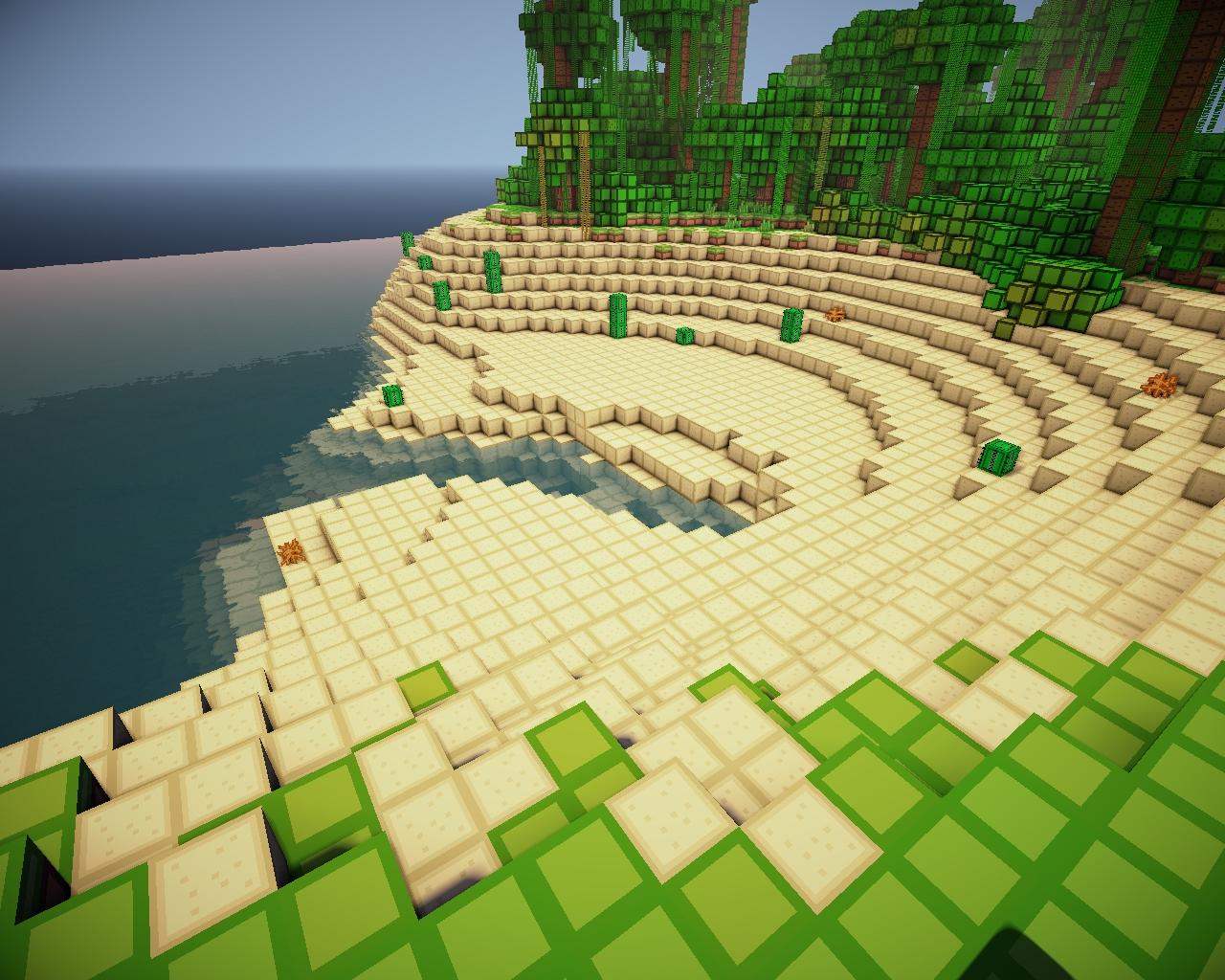 The Waffle Island Minecraft Map