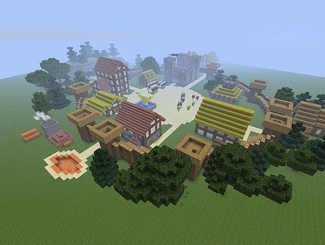 Tribal wars Minecraft Map