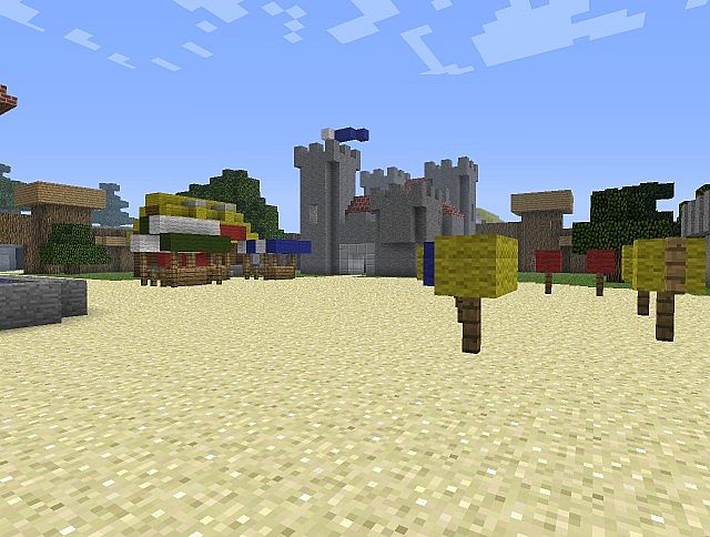 Tribal wars Minecraft Map