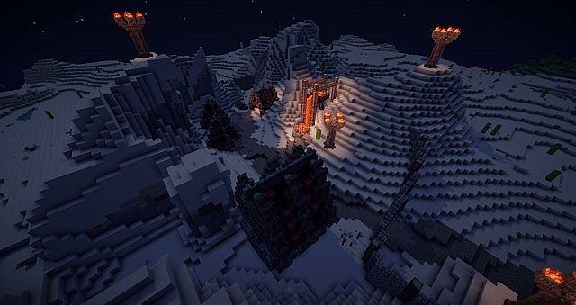 Grumarg - an Orcish outpost Minecraft Map