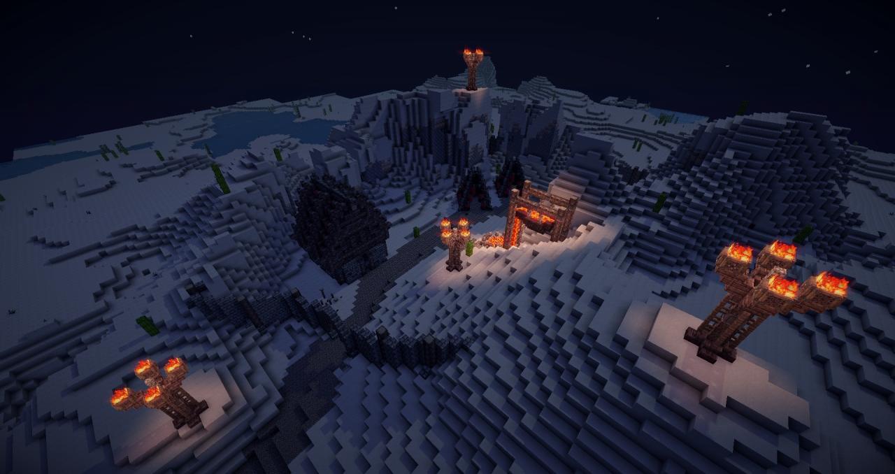 Grumarg - an Orcish outpost Minecraft Map