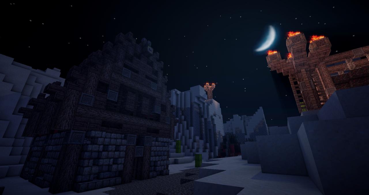 Grumarg - an Orcish outpost Minecraft Map