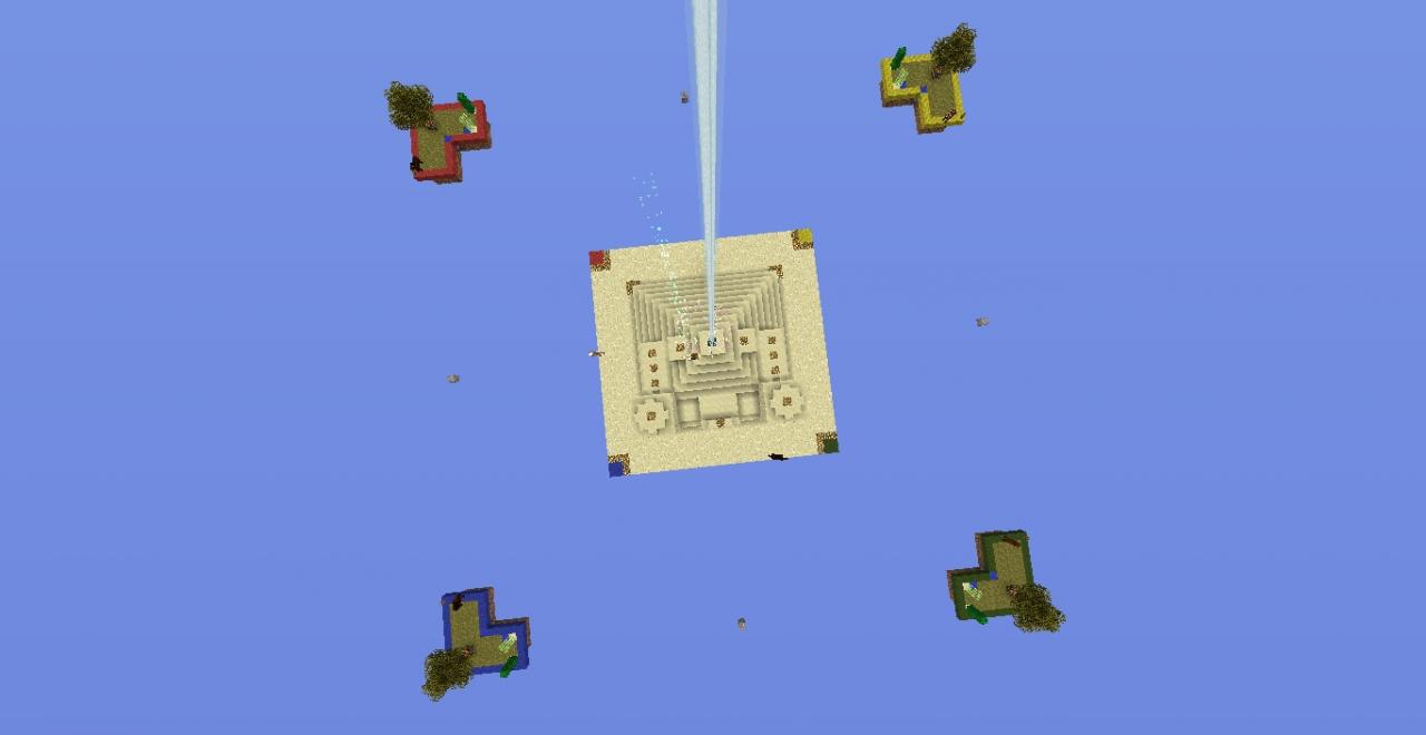 Sky block Battle! [MADE BY PSOYSAUCE] Minecraft Map
