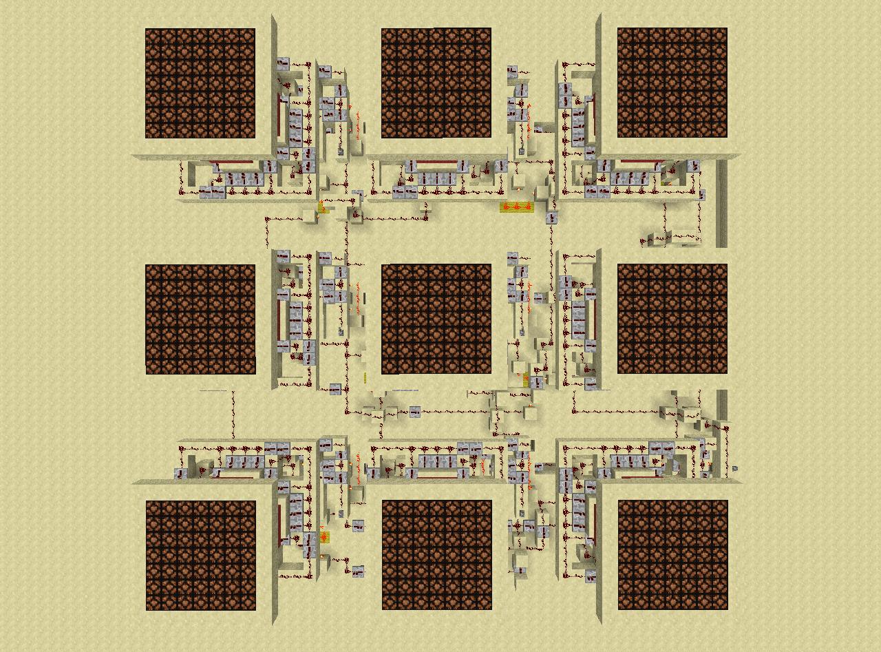 Redstone Tic Tac Toe Minecraft Map