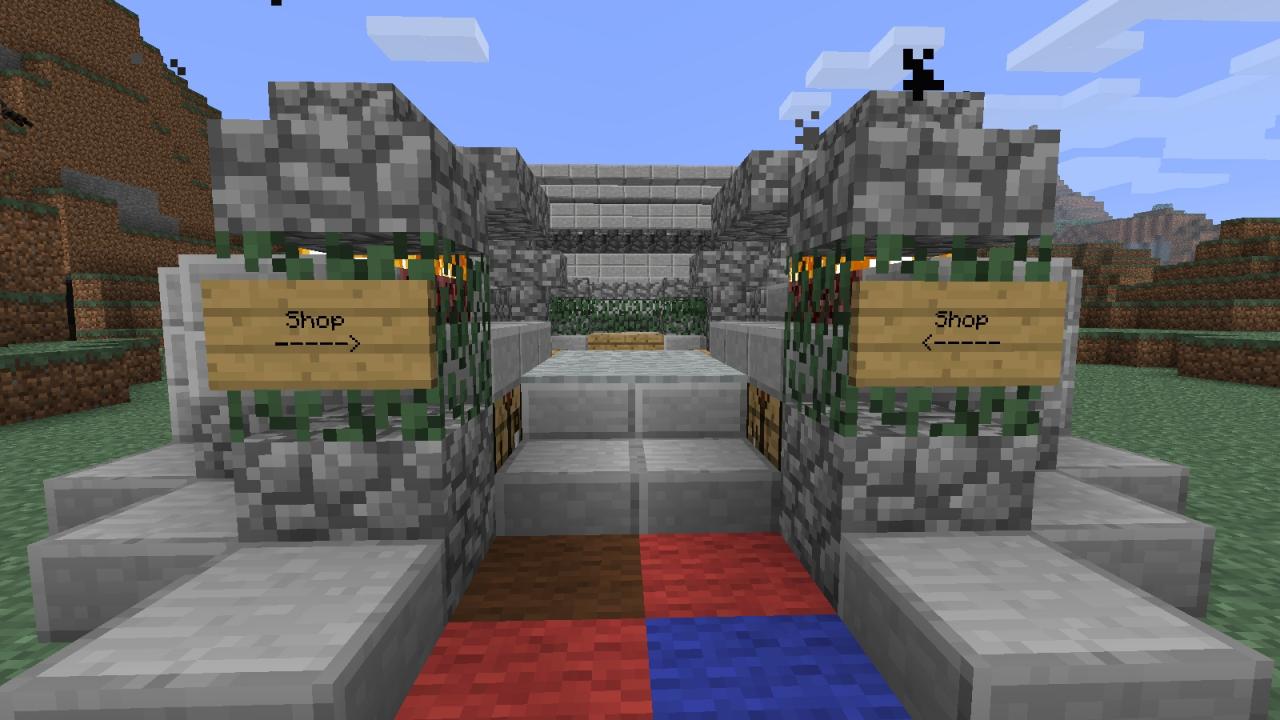 Server Shop Minecraft Map