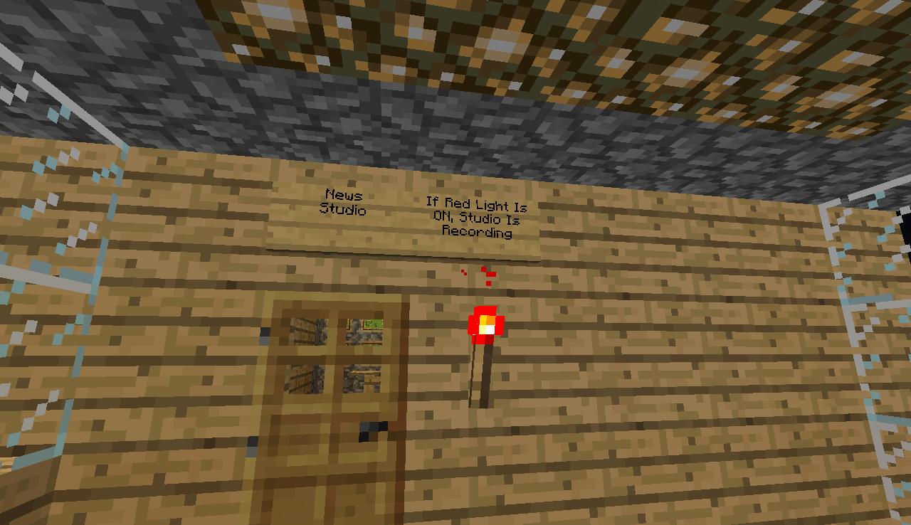 MineTV News Building Minecraft Map