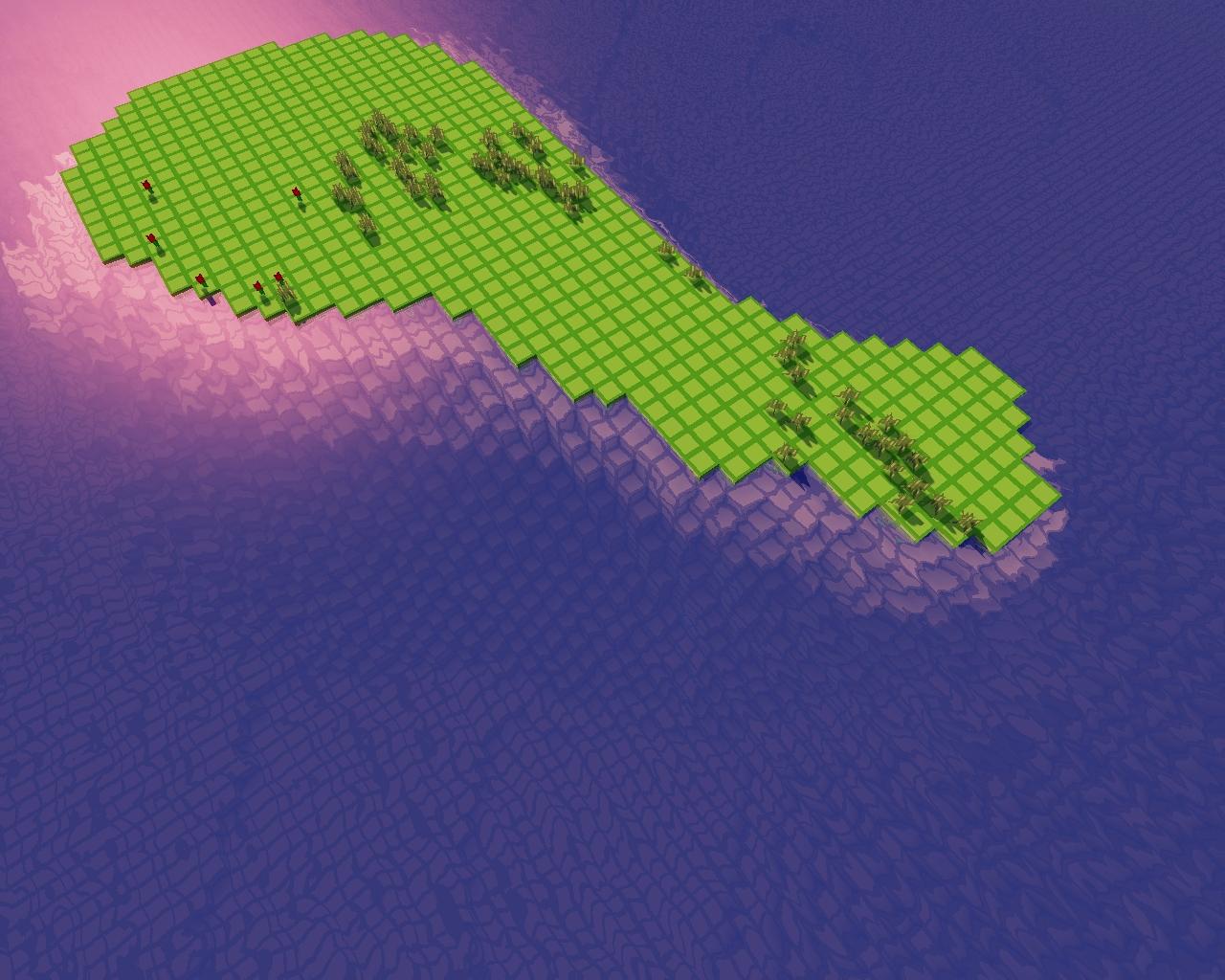 The Waffle Island Minecraft Map
