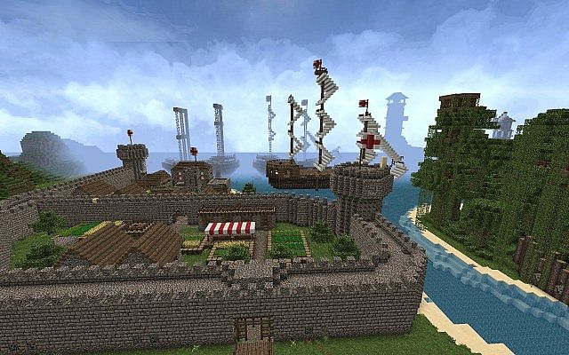 Medieval Forts V.1 Minecraft Map