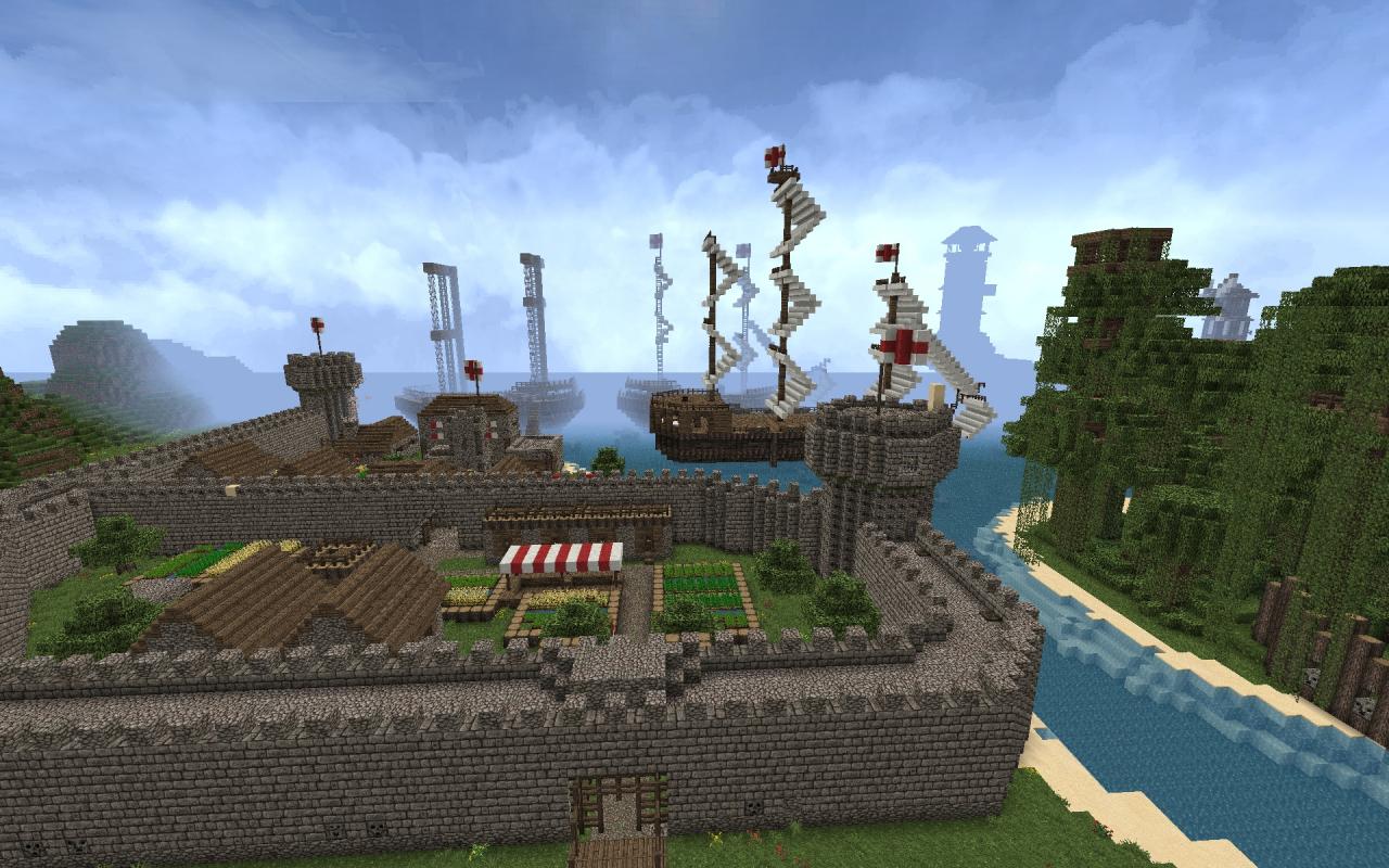 Medieval Forts V.1 Minecraft Map