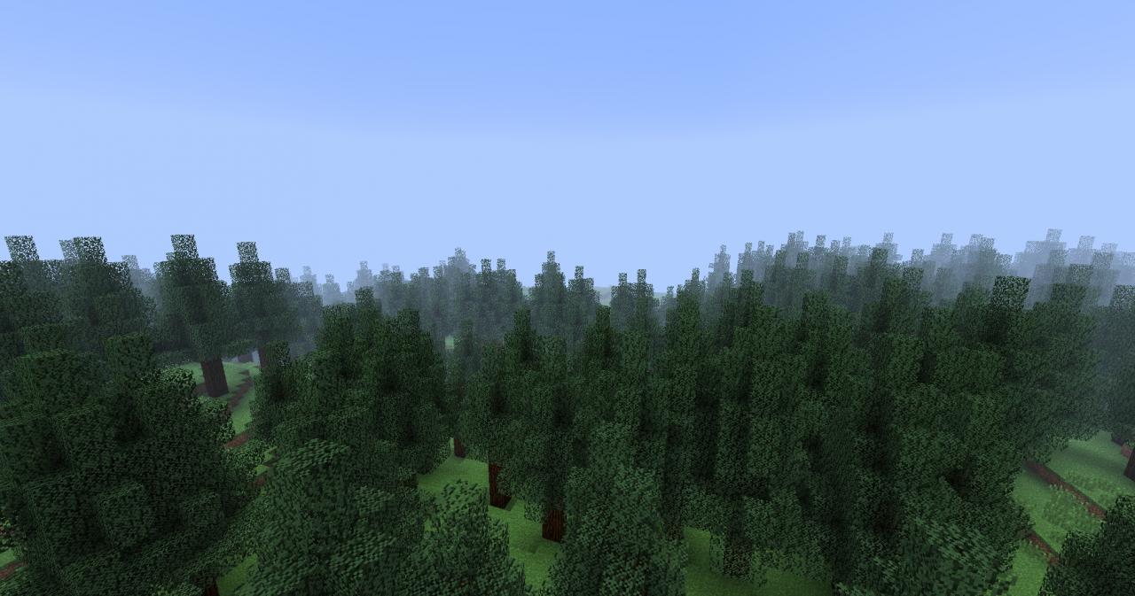 Pine Tree World Minecraft Map
