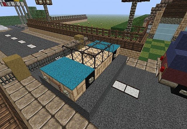 NukeTown 2025 Black Ops 2 Map Minecraft Map