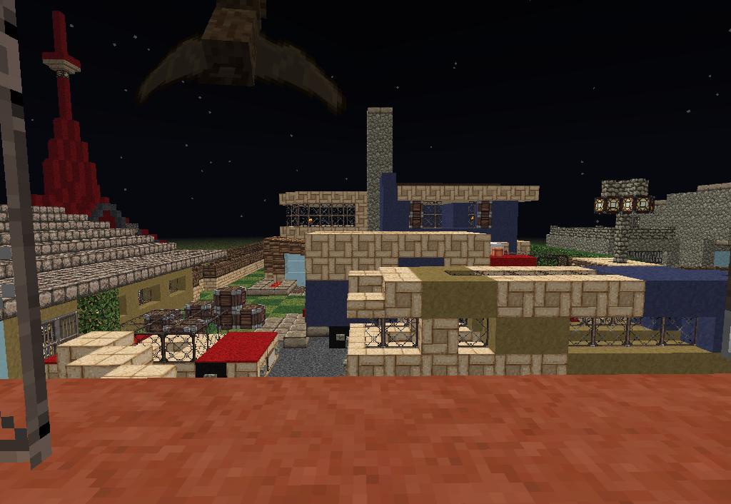 NukeTown 2025 Black Ops 2 Map Minecraft Map