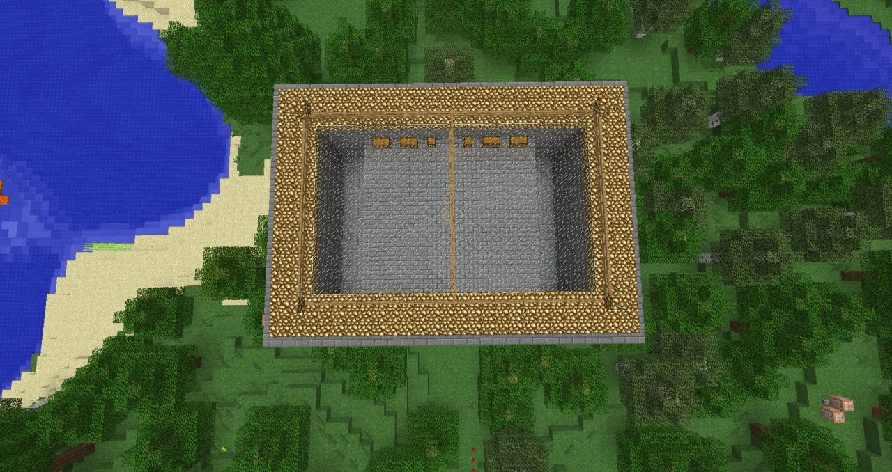 Minecraft Minigame - Dodgeball: Knock Down! Minecraft Map