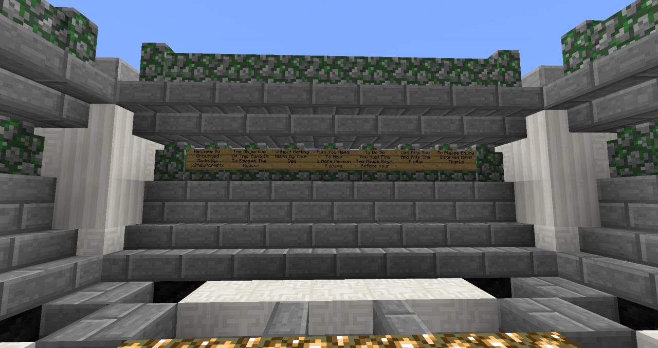 Grounded Minecraft Map