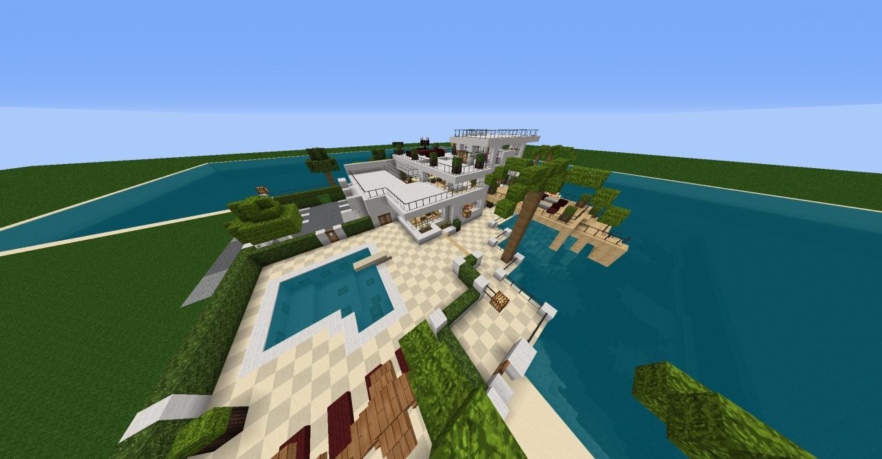 Beach House Minecraft Map
