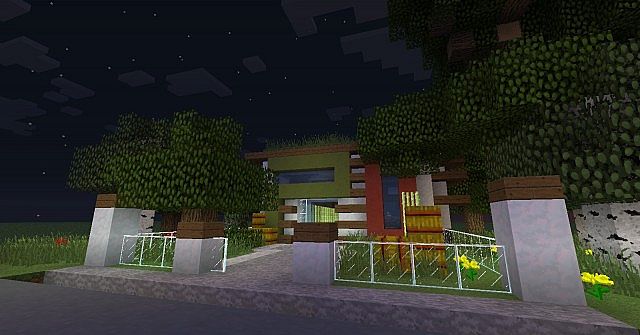 Modern/Eco Horse Stables! (Only for 1.6 and higher) Minecraft Map