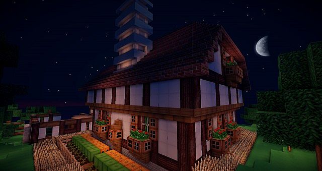 [German Architecture]-Fachwerkhaus House Minecraft Map