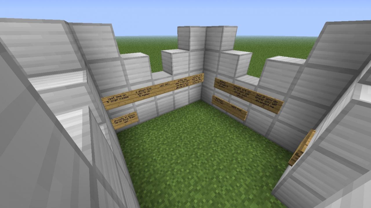 5 small mazes II Minecraft Map