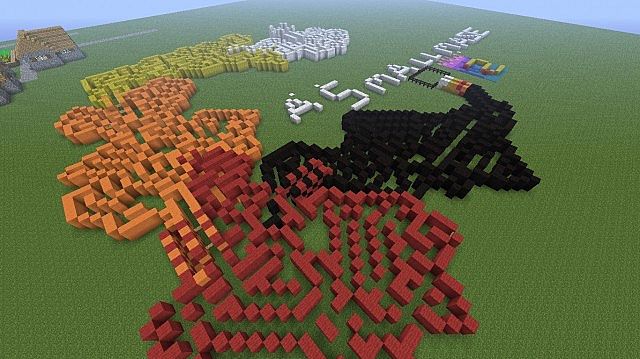 5 small mazes II Minecraft Map