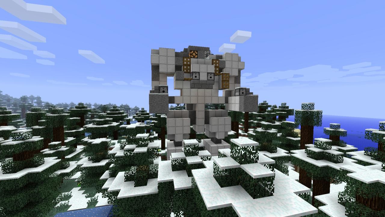 mech Minecraft Map