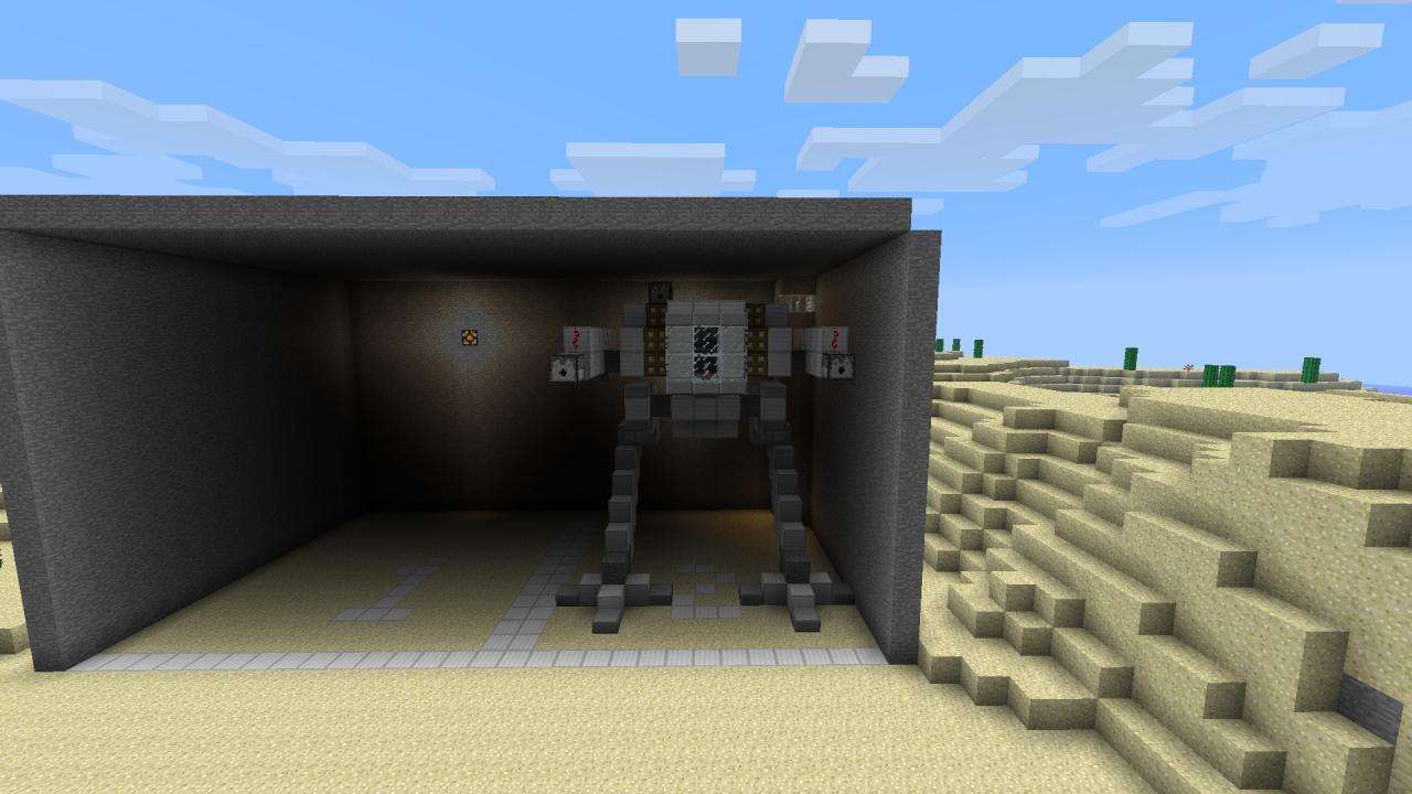 mech Minecraft Map