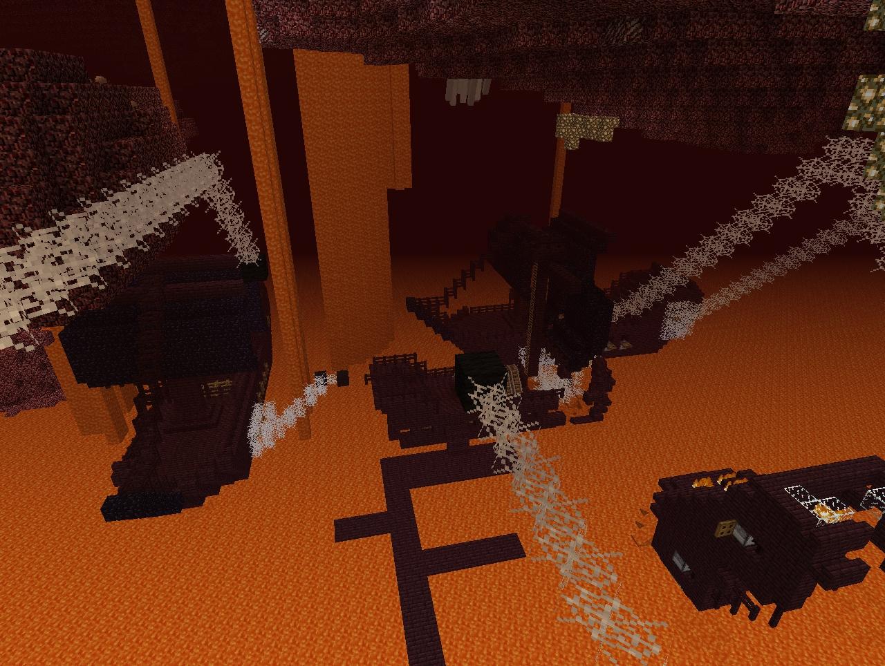 Nether Fortress Attack Minecraft Map