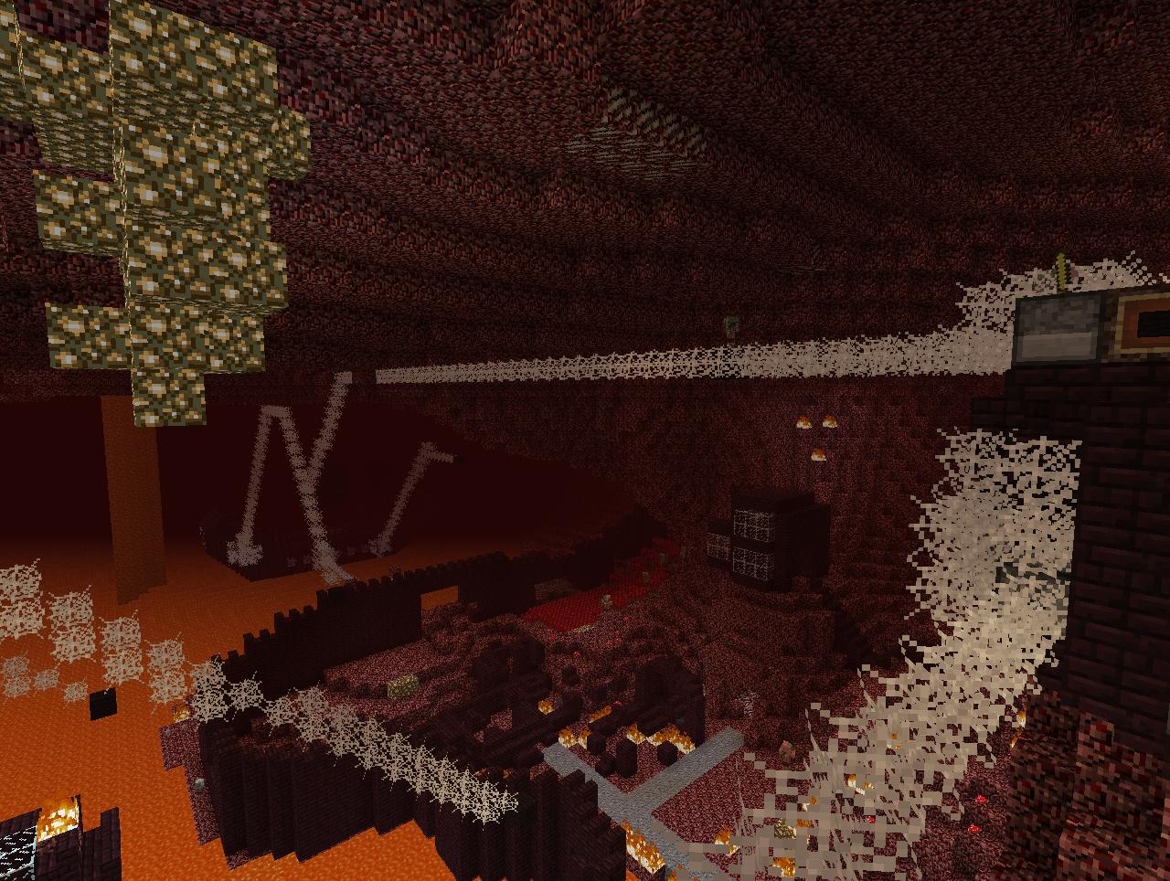 Nether Fortress Attack Minecraft Map