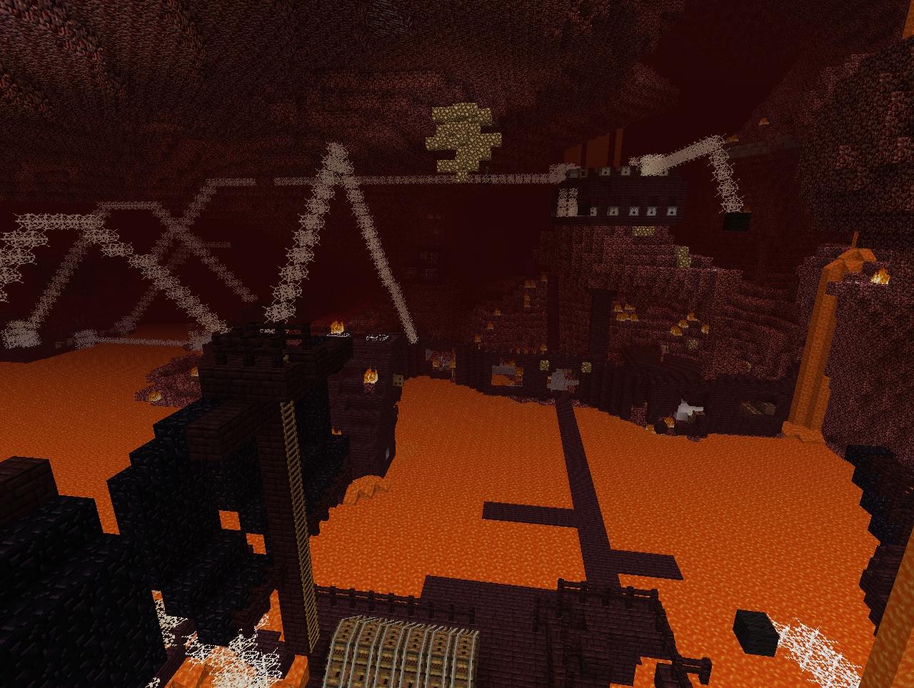 Nether Fortress Attack Minecraft Map