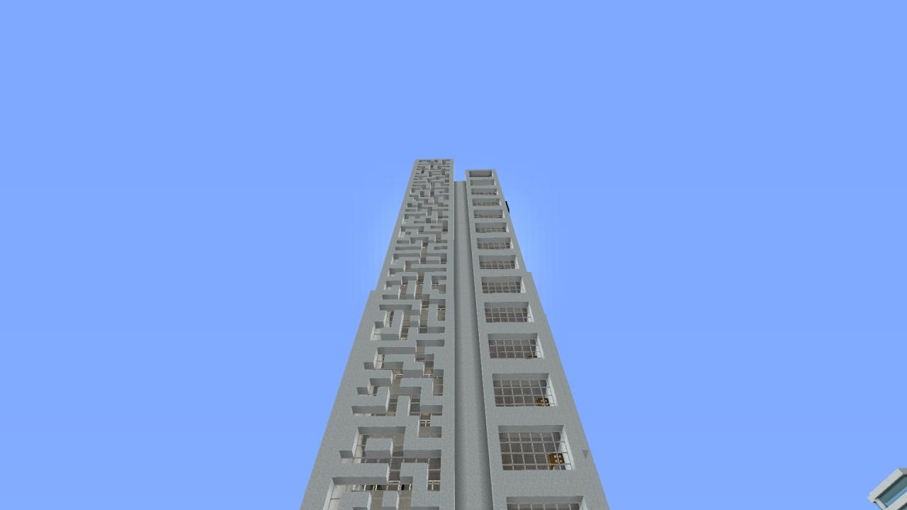 Modern skyscraper #1 Minecraft Map