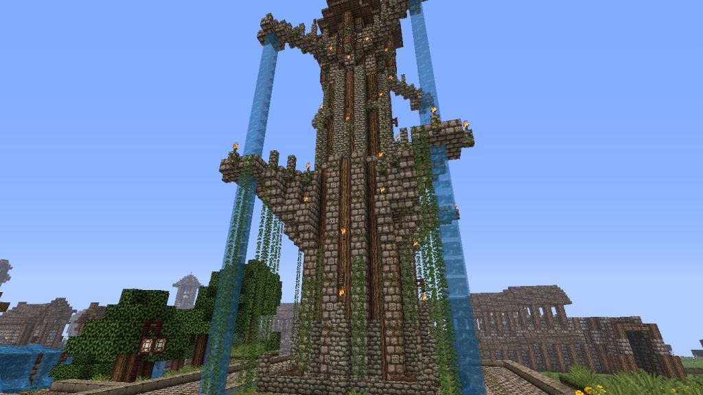 Ancient Water Temple Minecraft Map