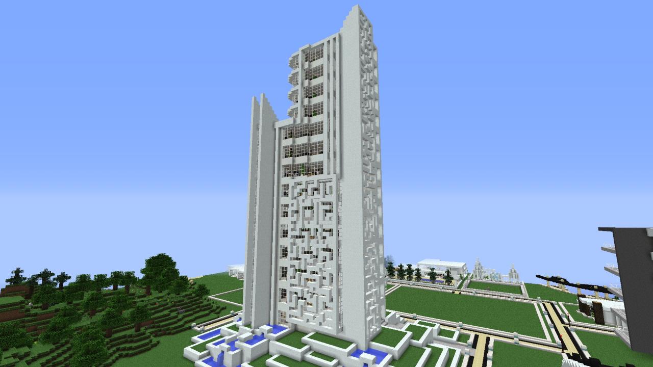 Modern skyscraper #1 Minecraft Map