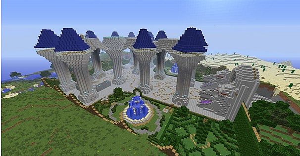 Spawn of light : server spawn Minecraft Map