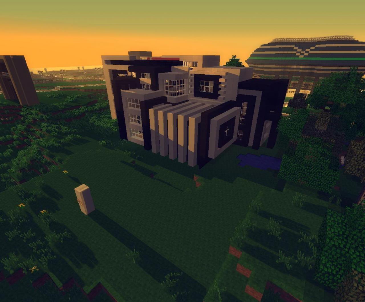 Modern City Hall Minecraft Map