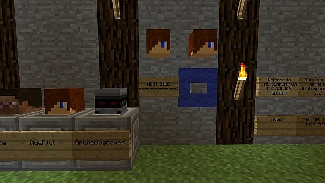 ~Search for The Golden Sheep~ MINECRAFT MINIGAME Minecraft Map