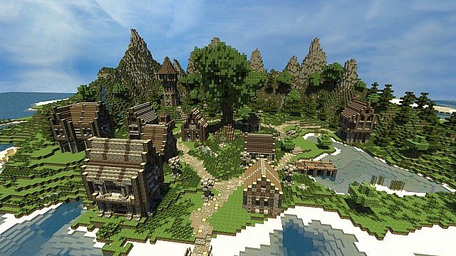 Dwarven Village - 200 Subs Special! Minecraft Map