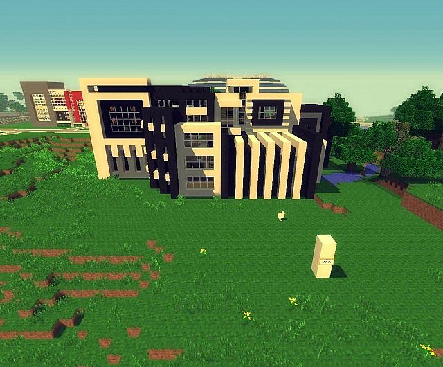 Modern City Hall Minecraft Map