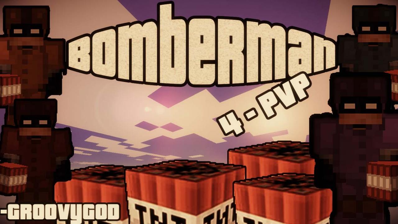 Minigame: Bomberman Minecraft Map