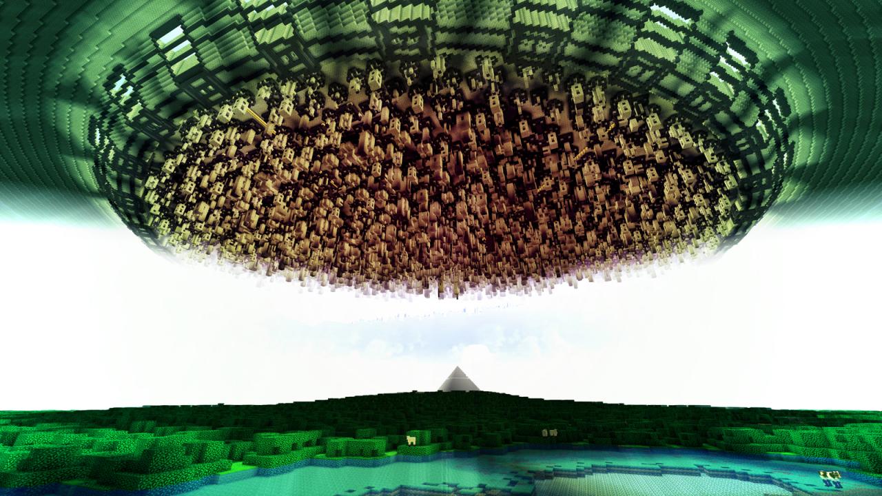 Evangelion - Geo front Minecraft Project