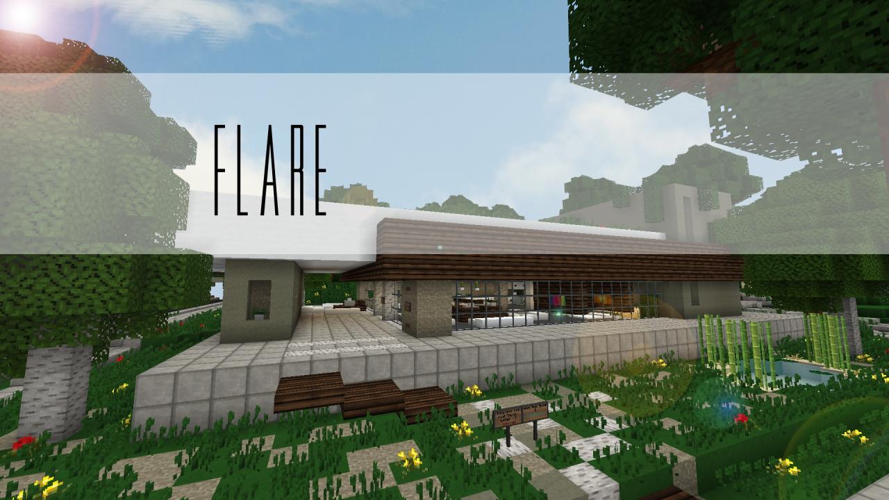 Modern/Minimalist | Flare | 25 Sub Special! Minecraft Map